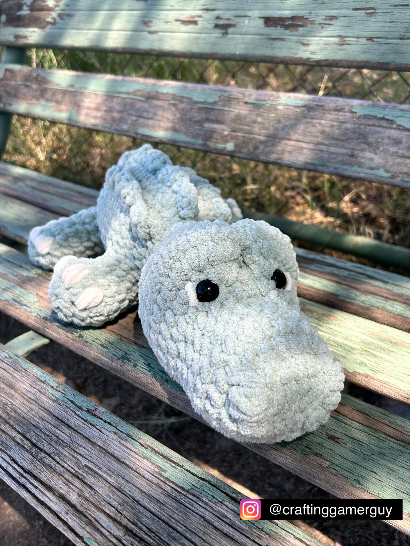 Ace the Alligator Crochet Stuffed Animal - Etsy