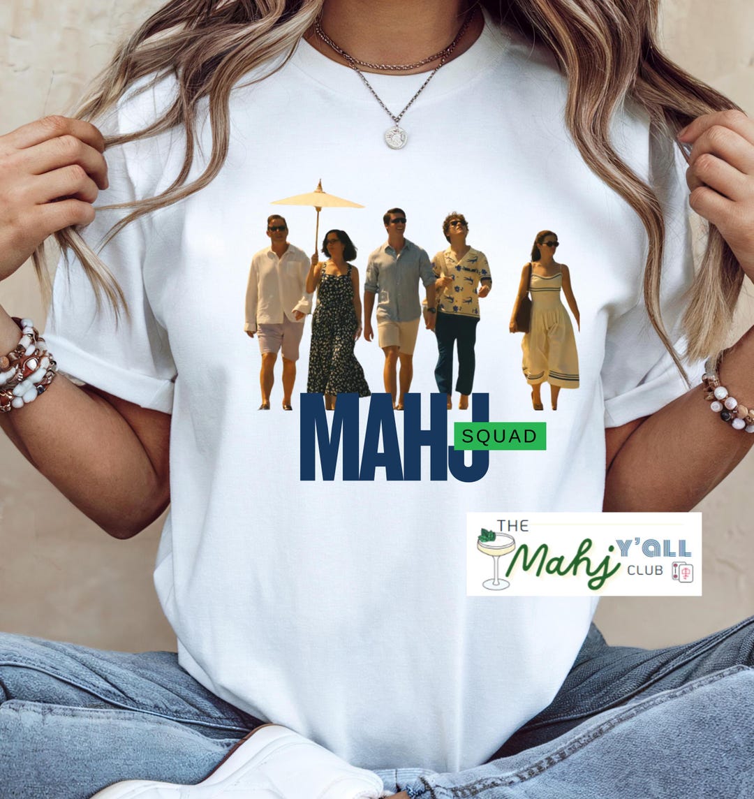 WHITE LOTUS Mahj Squad Mahjong Funny T-shirt, Parker Posey Ratliffe ...