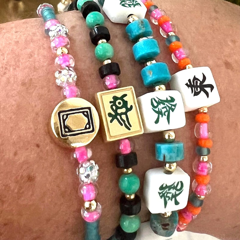 Mahjong Jewelry - Etsy