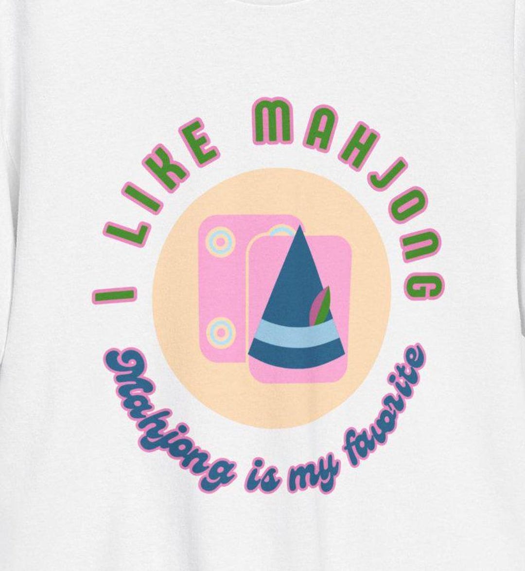 Christmas Mahjong Buddy the Elf Pun Unisex Heavy Cotton Tee, Shirt for ...