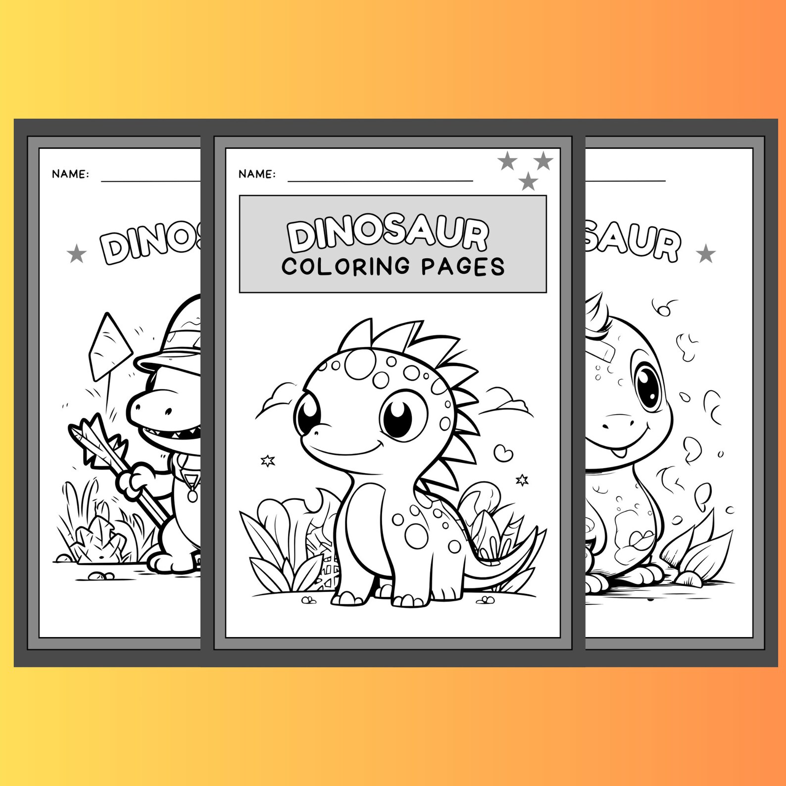 Dinosaur Coloring Pages, Jurassic World Coloring, Preschoolers Coloring ...