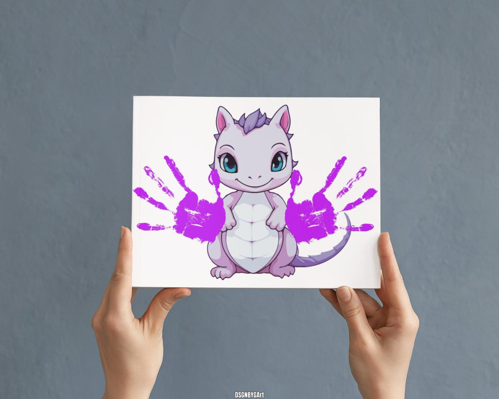 Dragon Handprint Art Printable: Kids Craft Activity (PDF) - Etsy