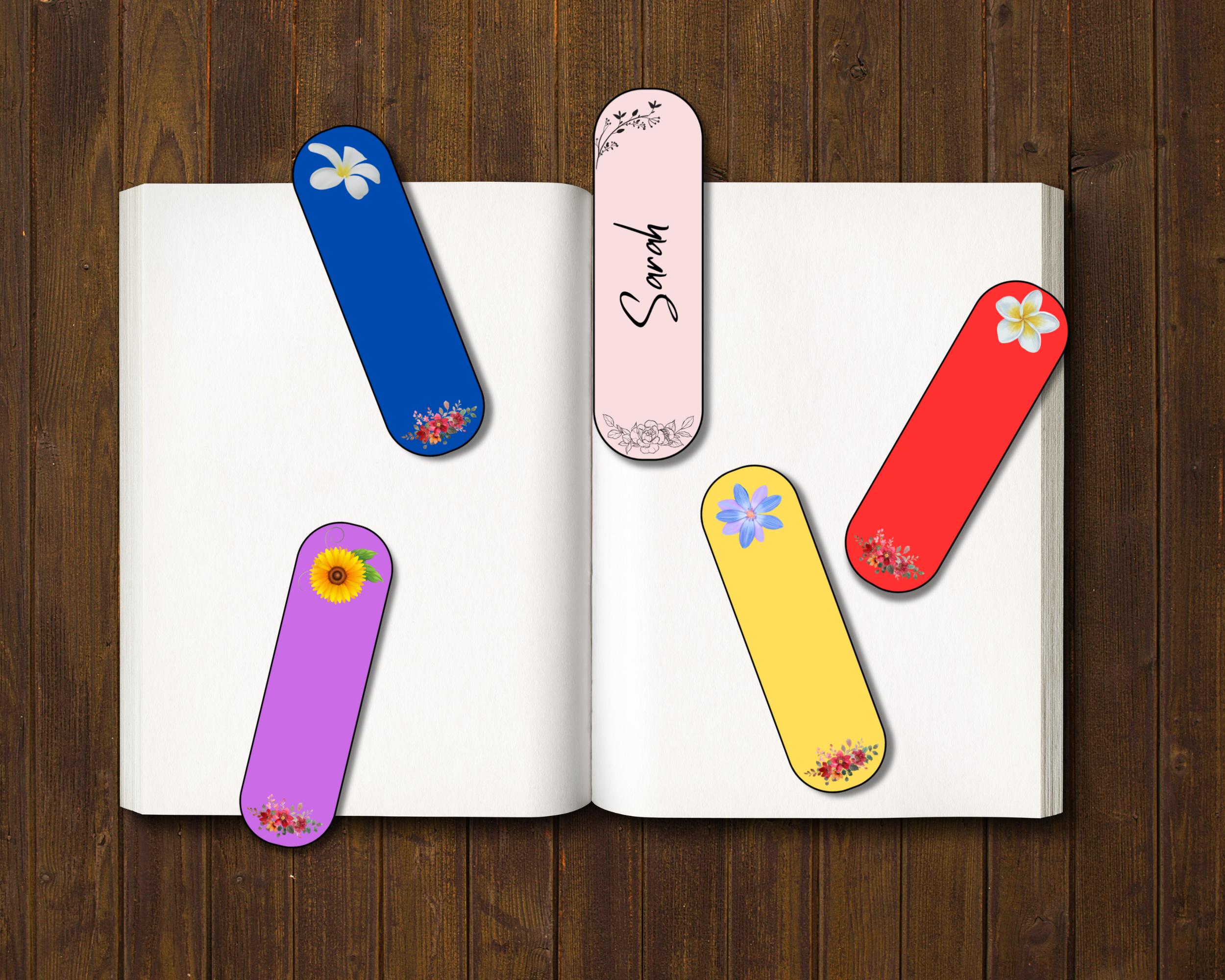 Canva Bookmark Template Printable Canva Editable Bookmark Canva ...