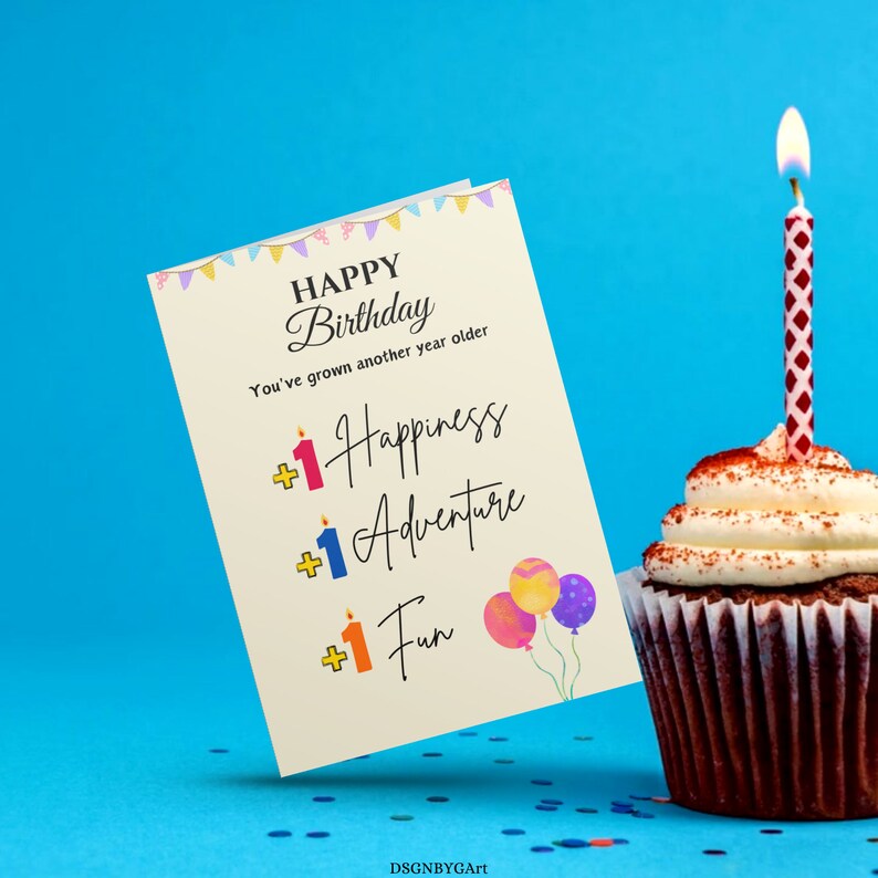 Printable Birthday Card, Birthday Card, Birthday Card Print at Home ...