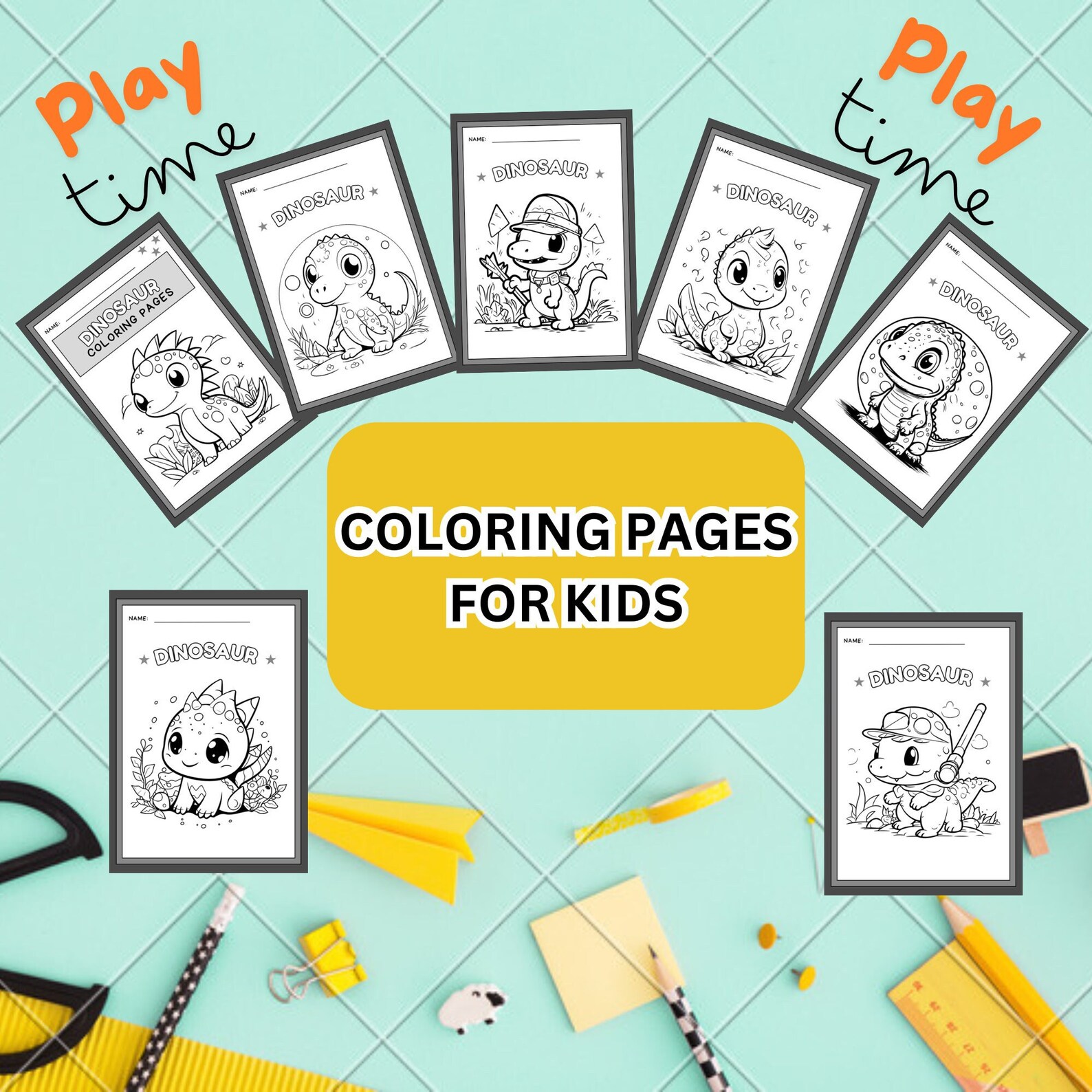Dinosaur Coloring Pages, Jurassic World Coloring, Preschoolers Coloring ...