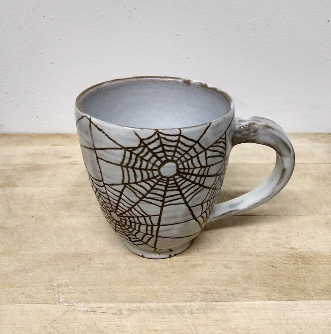 Spider Web Mug - Etsy