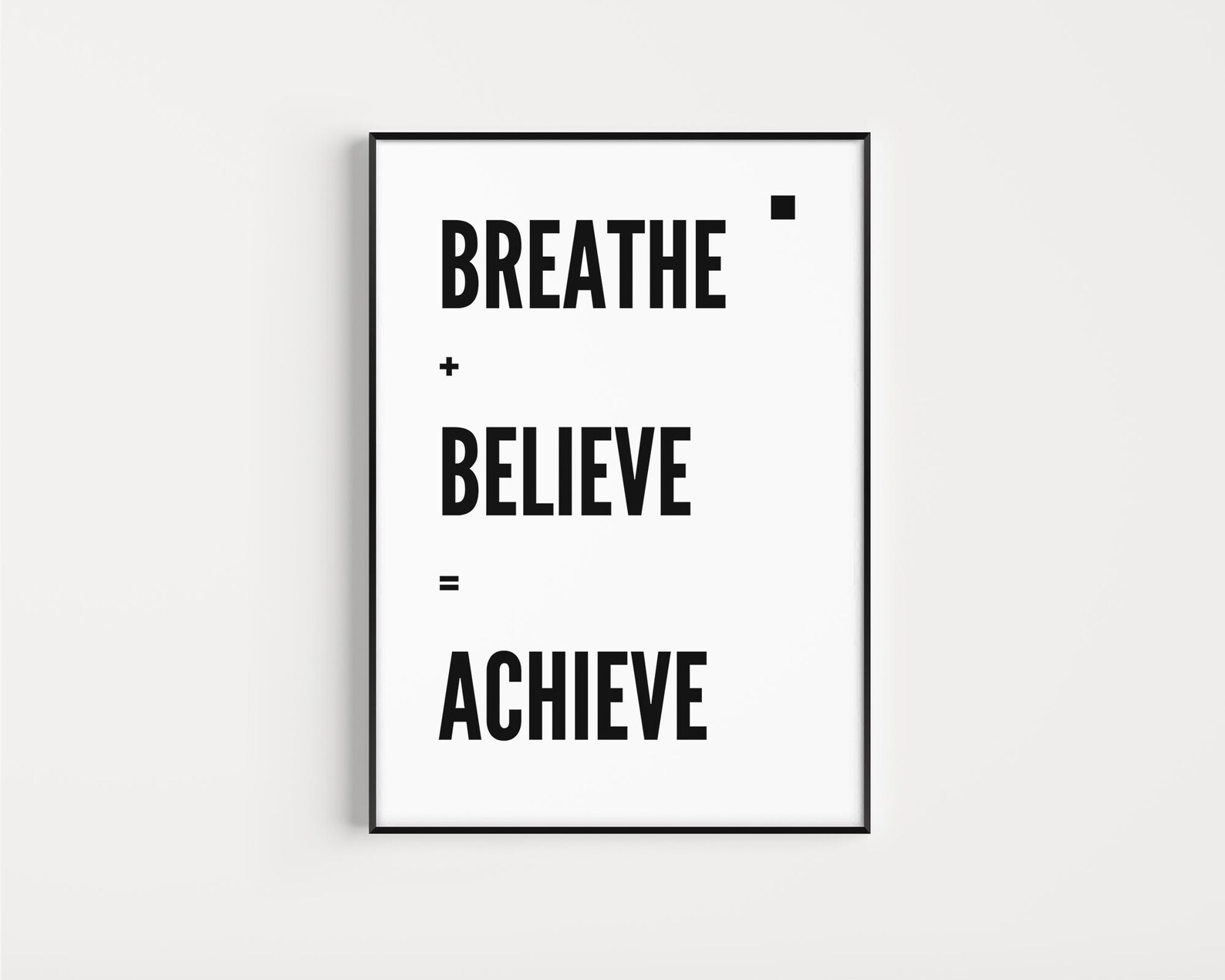 Wall Art, Motivational Poster, Printable Art, Affirmation, Inspiration ...