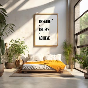 Wall Art, Motivational Poster, Printable Art, Affirmation, Inspiration ...