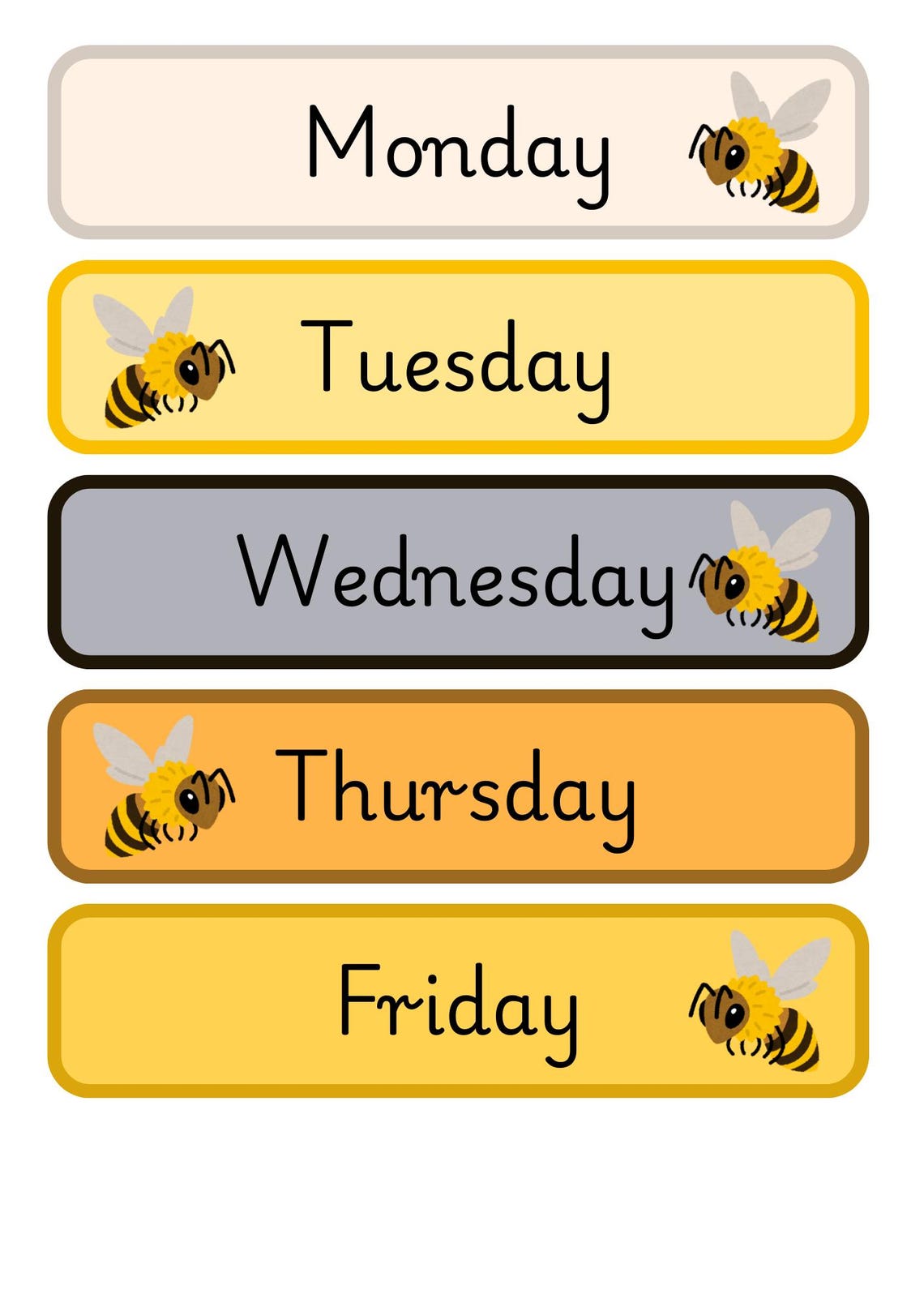 Honey Bee Classroom Display Pack - Etsy
