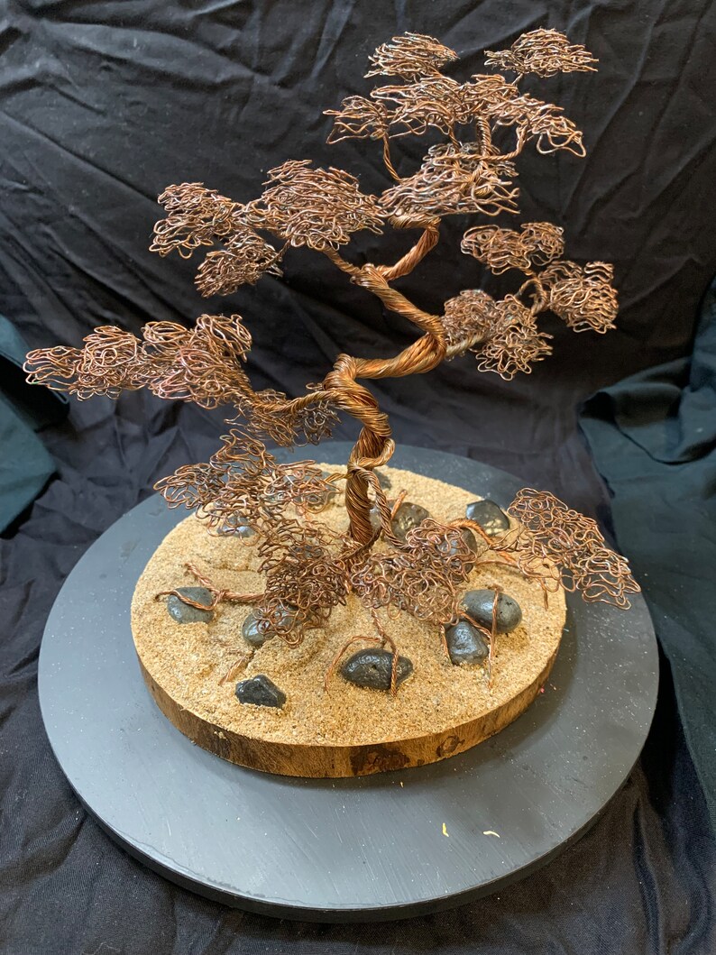 Copper Wire Bonsai Tree - Etsy