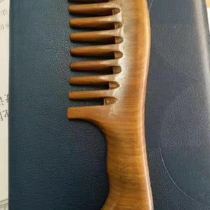 Handcrafted Walnut Wood Comb Simple & Elegant Hair Tool - Etsy
