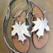 Hand Painted Leaf, Sandals for Women, Faerie Sandals, Woodland, Maple ...