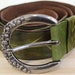 Elvish Leaf Belts, Woodland Belt, Leather Belt, Green Belt,leafy Belt ...