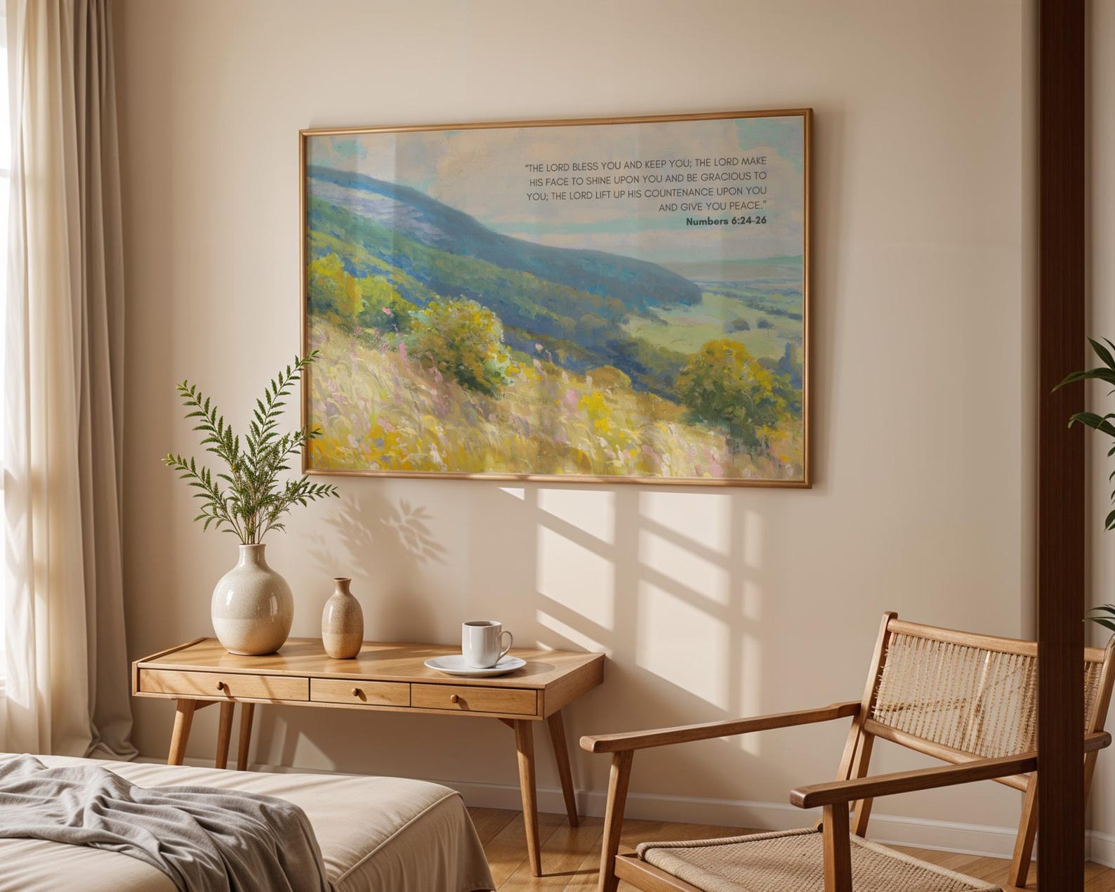 Aaronic Blessing Benediction Printable Numbers 6:24-26 the Lord Bless ...