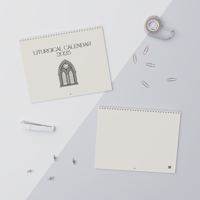 2025 Liturgical Wall Calendar | Christian Liturgical Year Guide ...