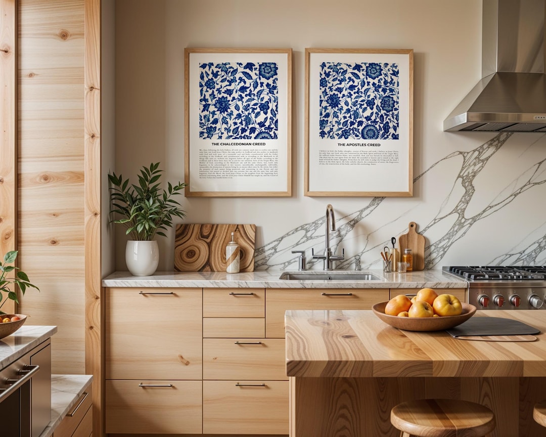 Christian Beliefs: Apostles & Chalcedonian Creed Wall Art Bundle ...