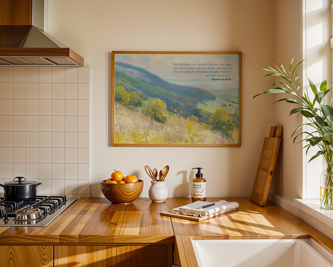 Aaronic Blessing Benediction Printable | Numbers 6:24-26 | the Lord ...