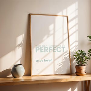 Enneagram 1 Wall Art Printable | Type 1 Gift | the Reformer Personality ...