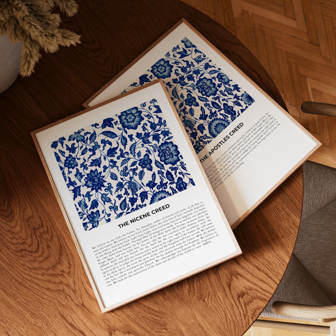 Creed Bundle | Apostles Creed | Nicene Creed | Religious Typography ...