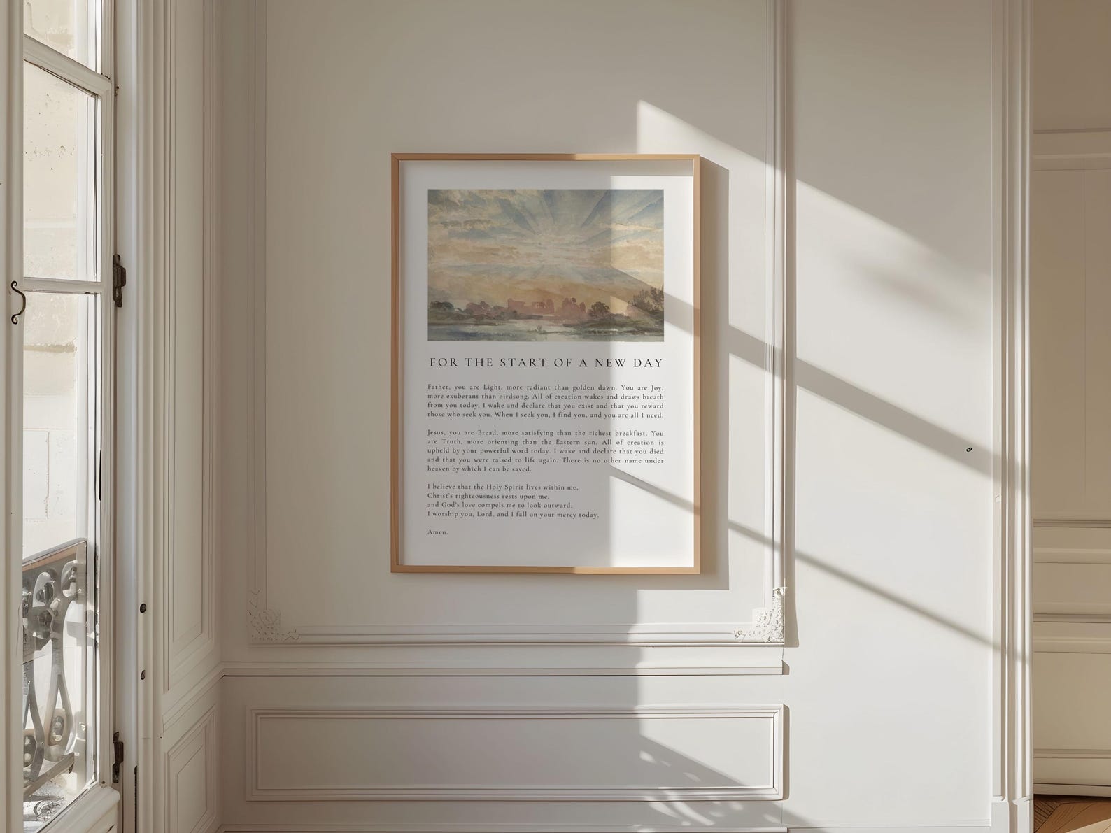 Morning Prayer Print: Christian Liturgy Art (digital Download) - Etsy