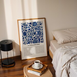 Athanasian Creed Printable Wall Art | Gift for New Believer | Christian ...