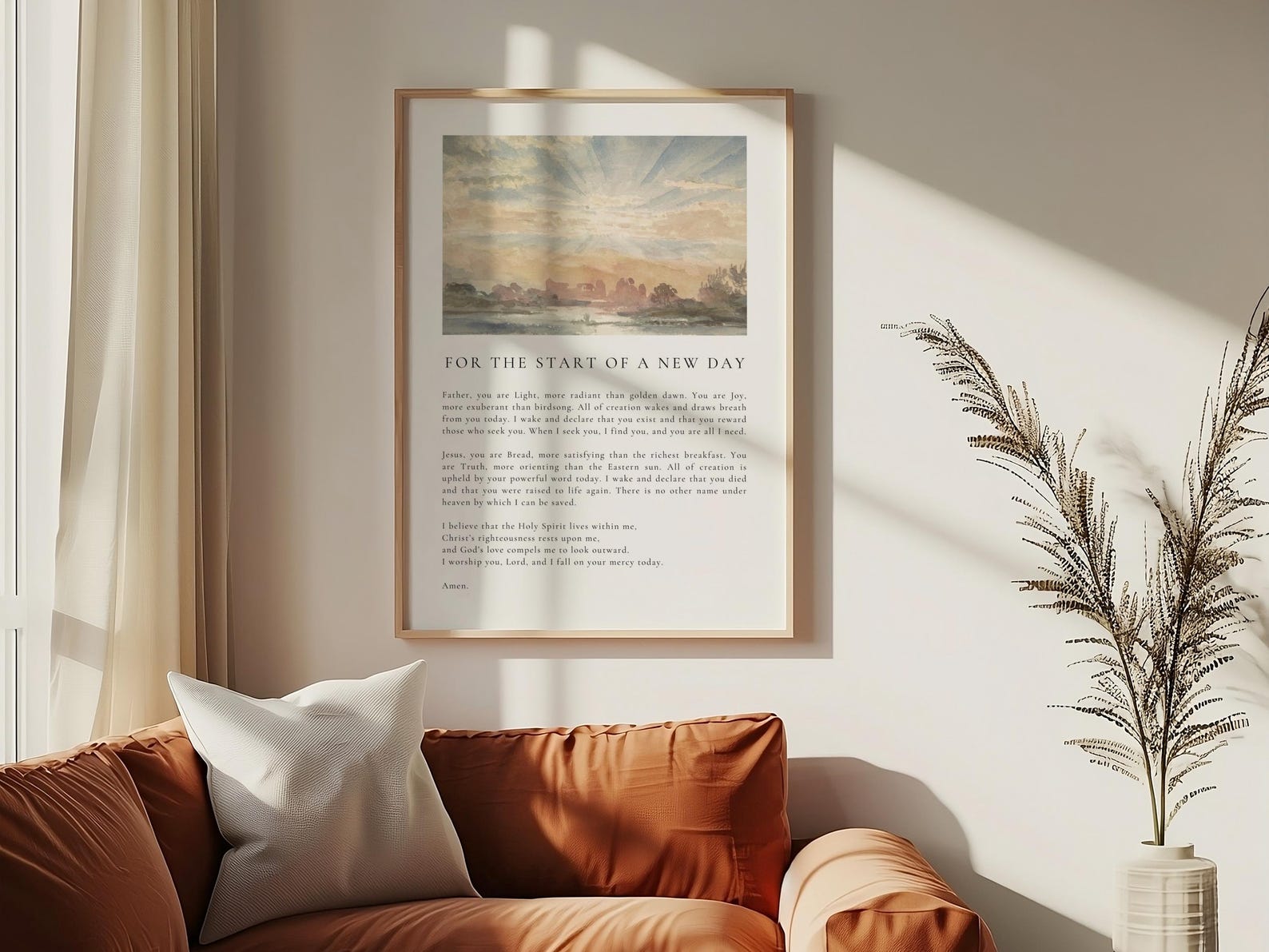 Morning Prayer Print: Christian Liturgy Art (digital Download) - Etsy