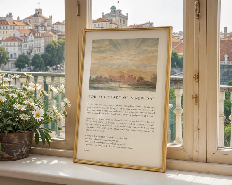 Morning Prayer Print: Christian Liturgy Art (digital Download) - Etsy