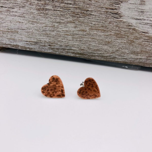Copper Earrings - Etsy