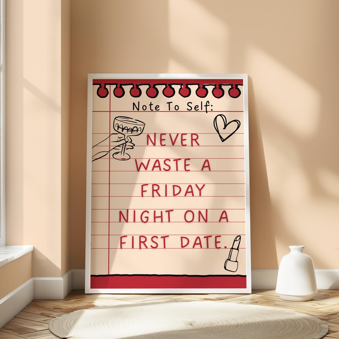 Super Graphic Ultra Modern Girl Music Lyrics Wall Art Memo Print. First ...