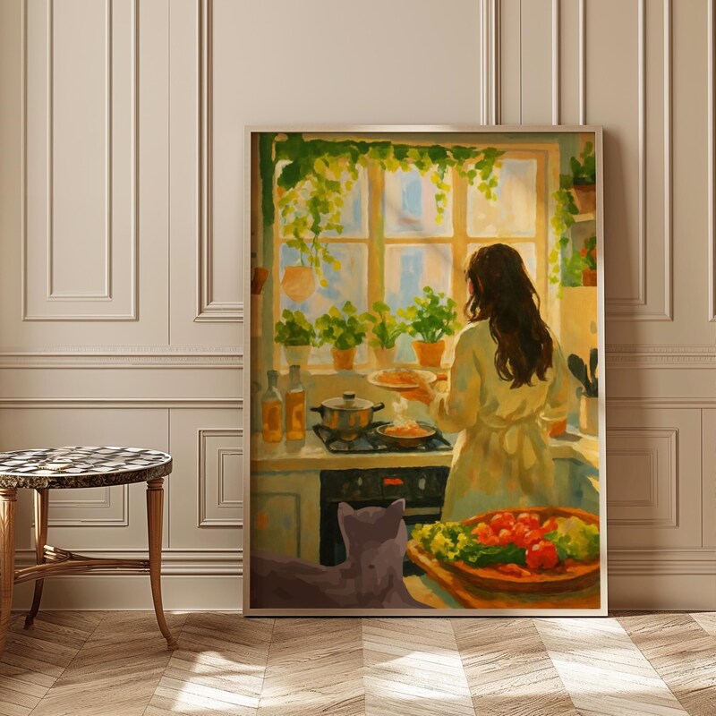 Cooking Artwork - Etsy