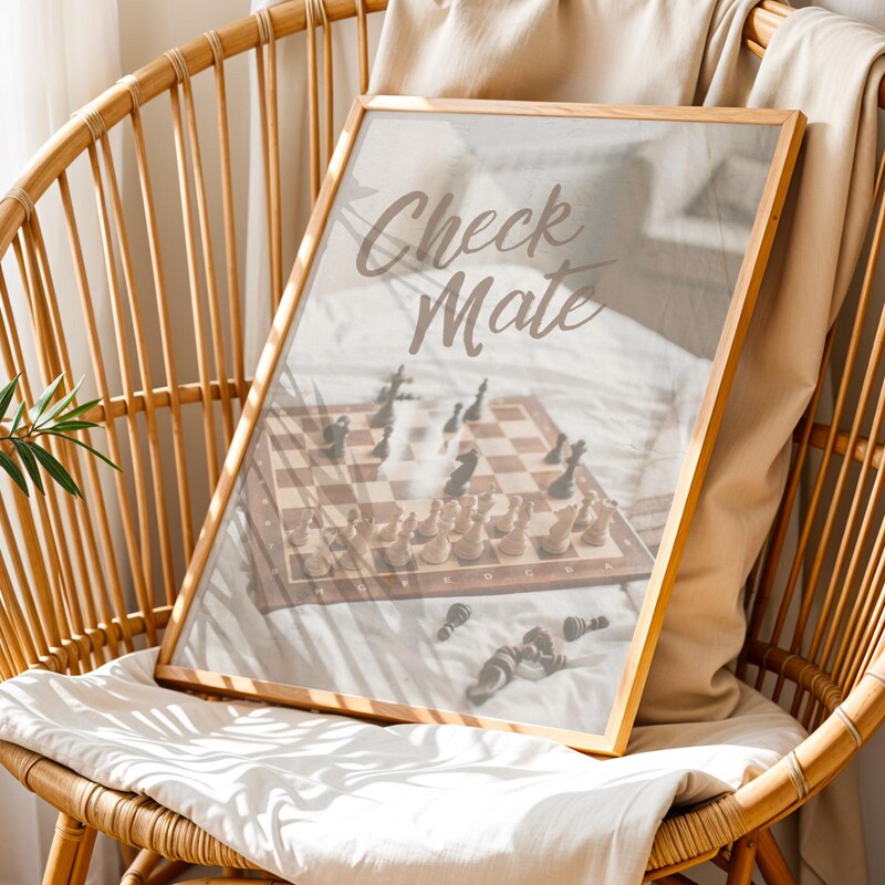Checkmate Painting Prints - Etsy