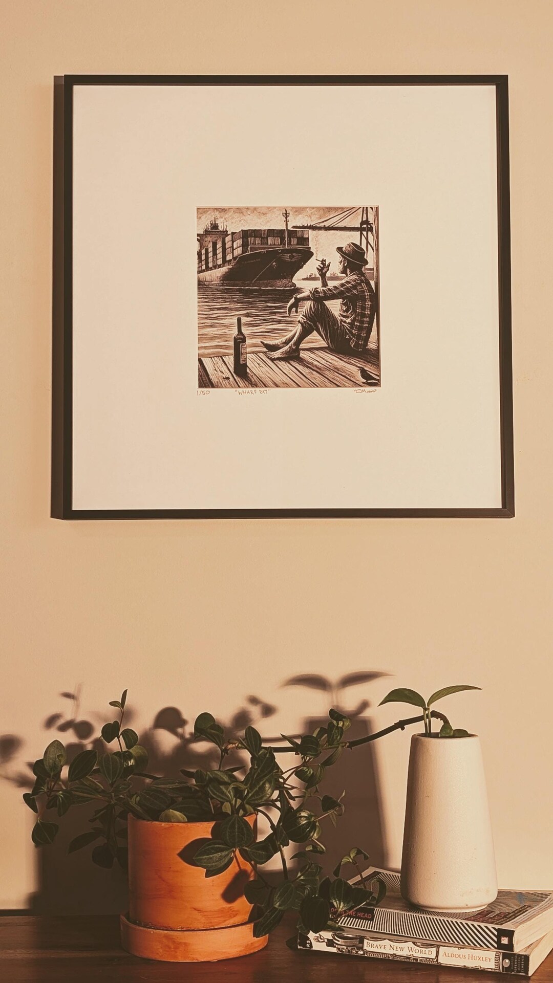 Grateful Dead Framed Art - "wharf Rat" - Signed and Numbered - Etsy