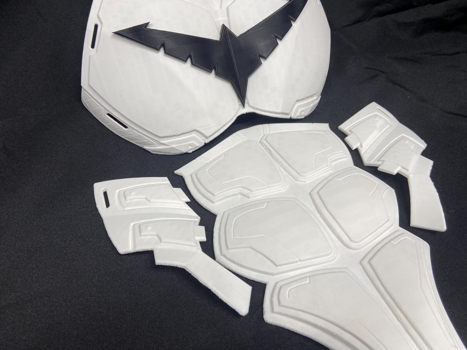Nightwing Classic Crusader Chest & Ab Armor - Etsy