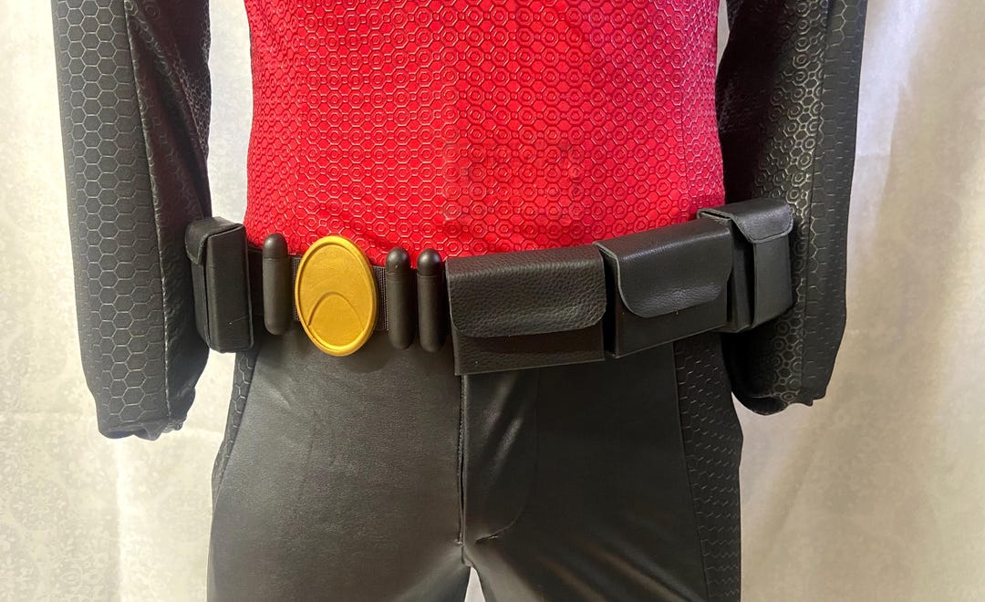 Red Bird New 52 Utility Belt - Etsy