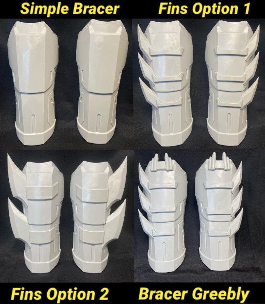 Crusader Resin Gauntlets - Etsy