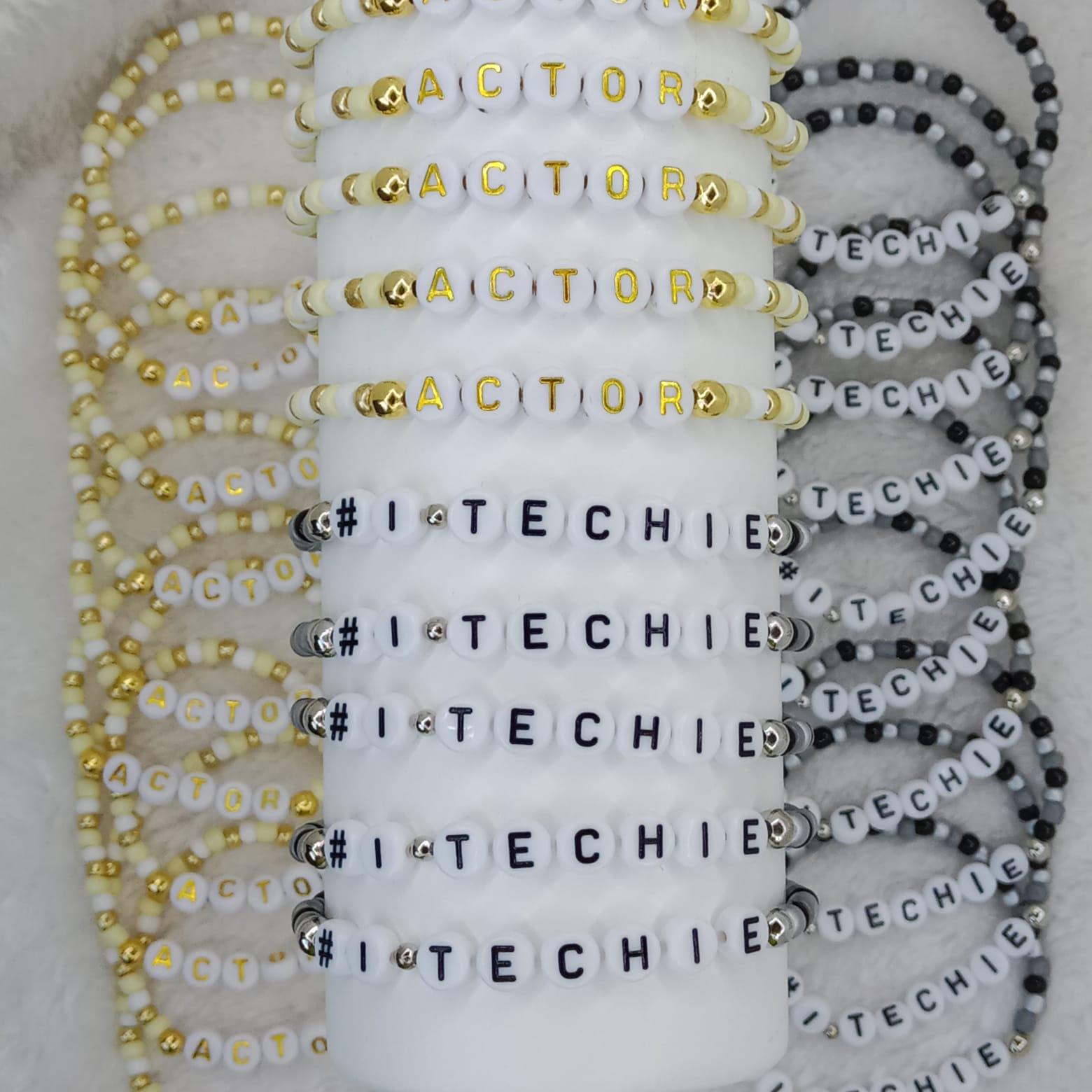 Personalized Beaded Name Bracelet: Bulk Order Friendship Bracelet - Etsy