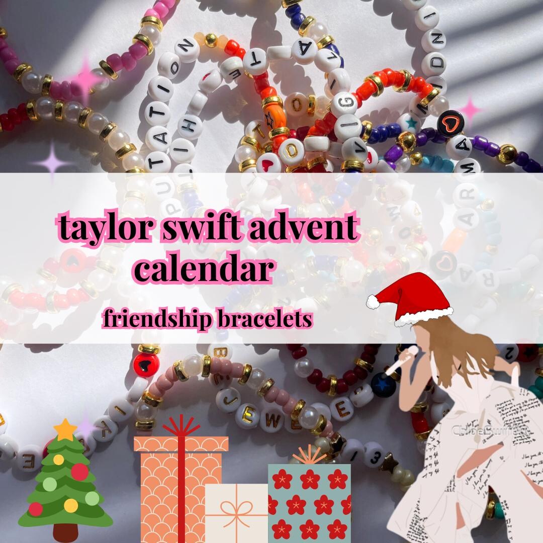 Taylor Swift Christmas Advent Calendar 12 or 24 Days Swiftmas ...