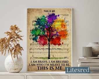 I Am Me Poster | Etsy