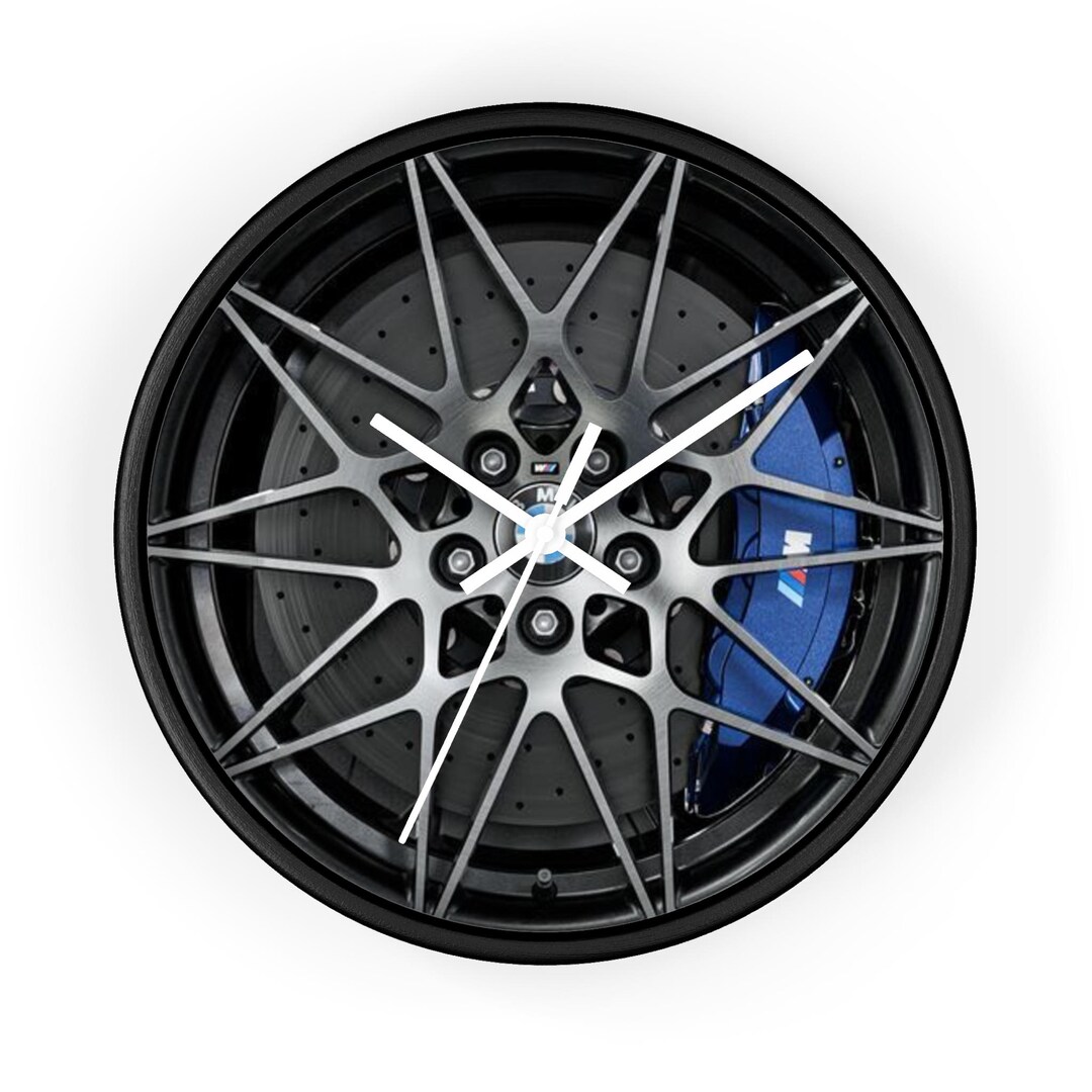 BMW Inspired Wall Clock, M Package Car Guy Gift, Automotive Wall Decor ...