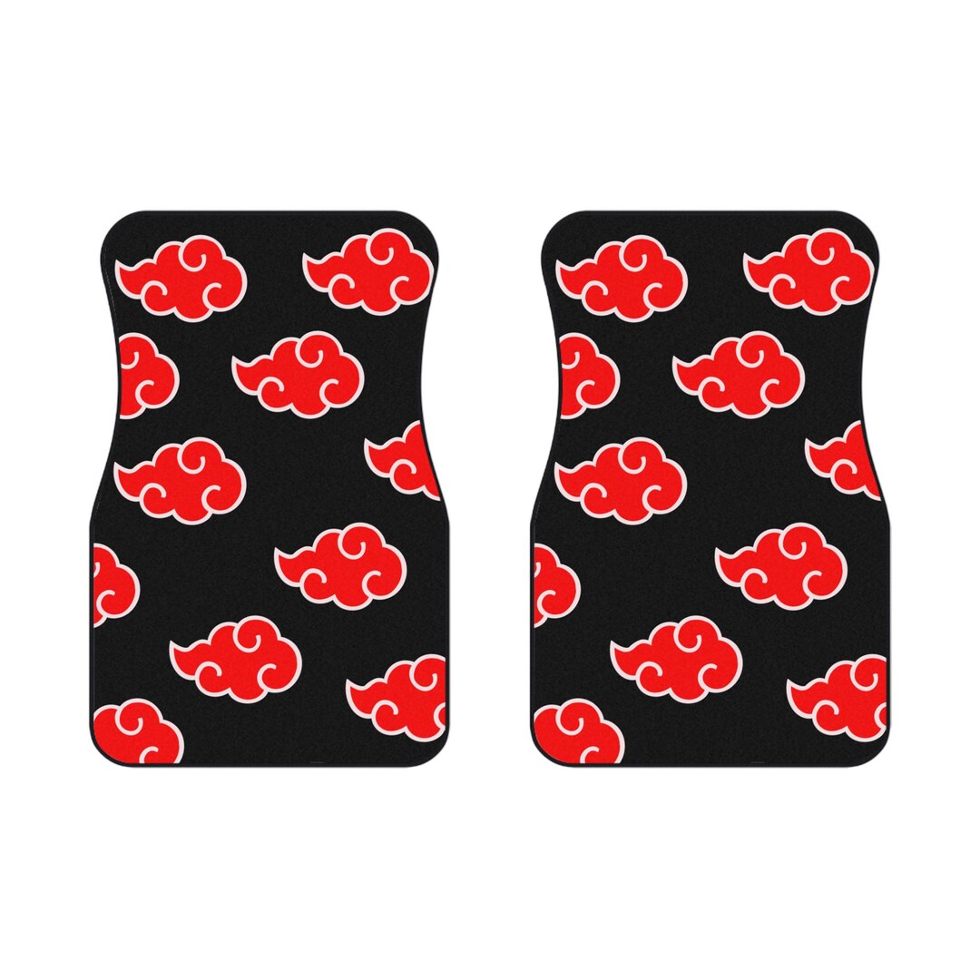 Anime Akatsuki NARUTO Car Mats 2x Front - Etsy
