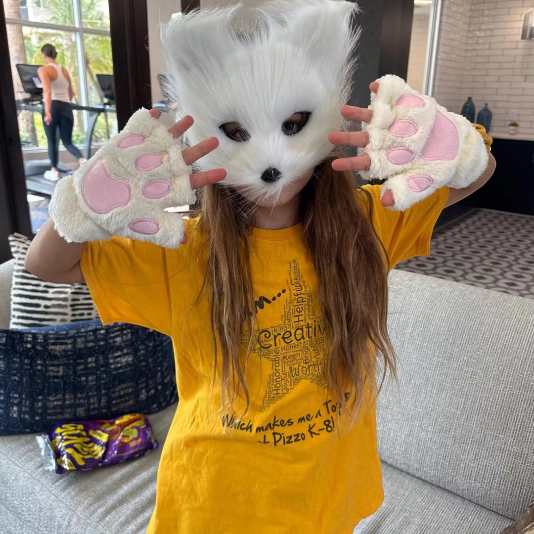 Furry Fox Mask, Furry Mask, Animal Mask, Fox Mask, Furry Fox Cosplay ...