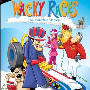 Wacky Races 1968 Animated Cartoon Series - Etsy