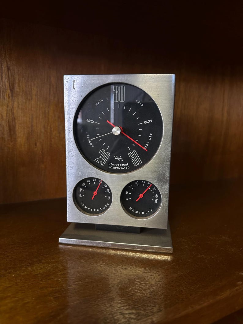 1970s Vintage Barometer - Etsy