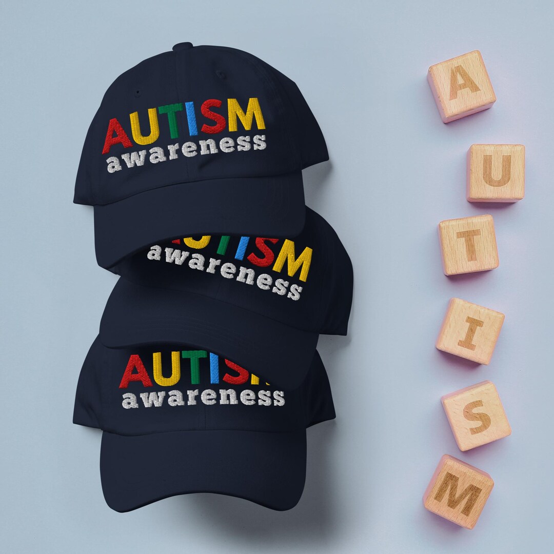 Autism Awareness Hat, Embroidered Cap Autism Advocate, Autism Awareness ...