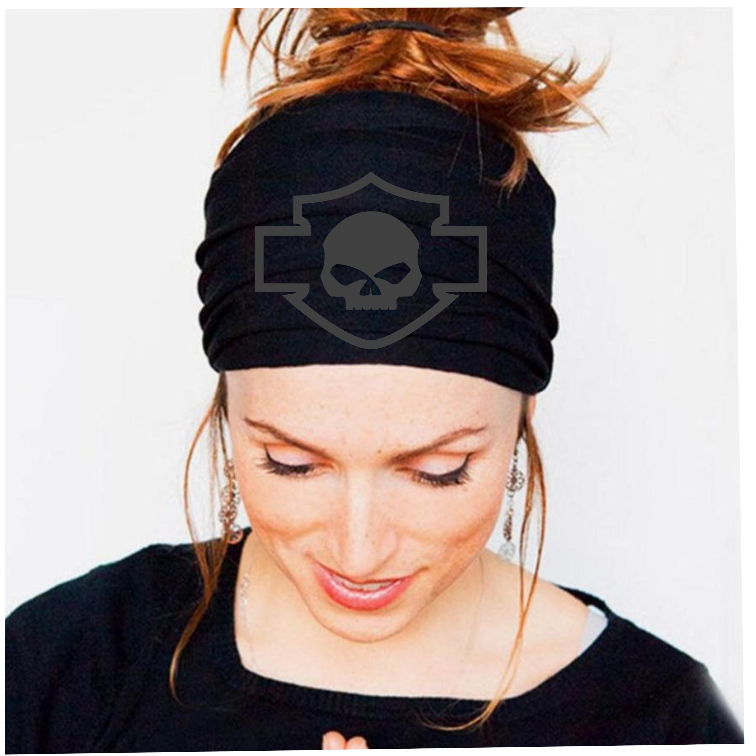 Choose Design! Womens Wide Stretchy Headbands Harley Headband ...