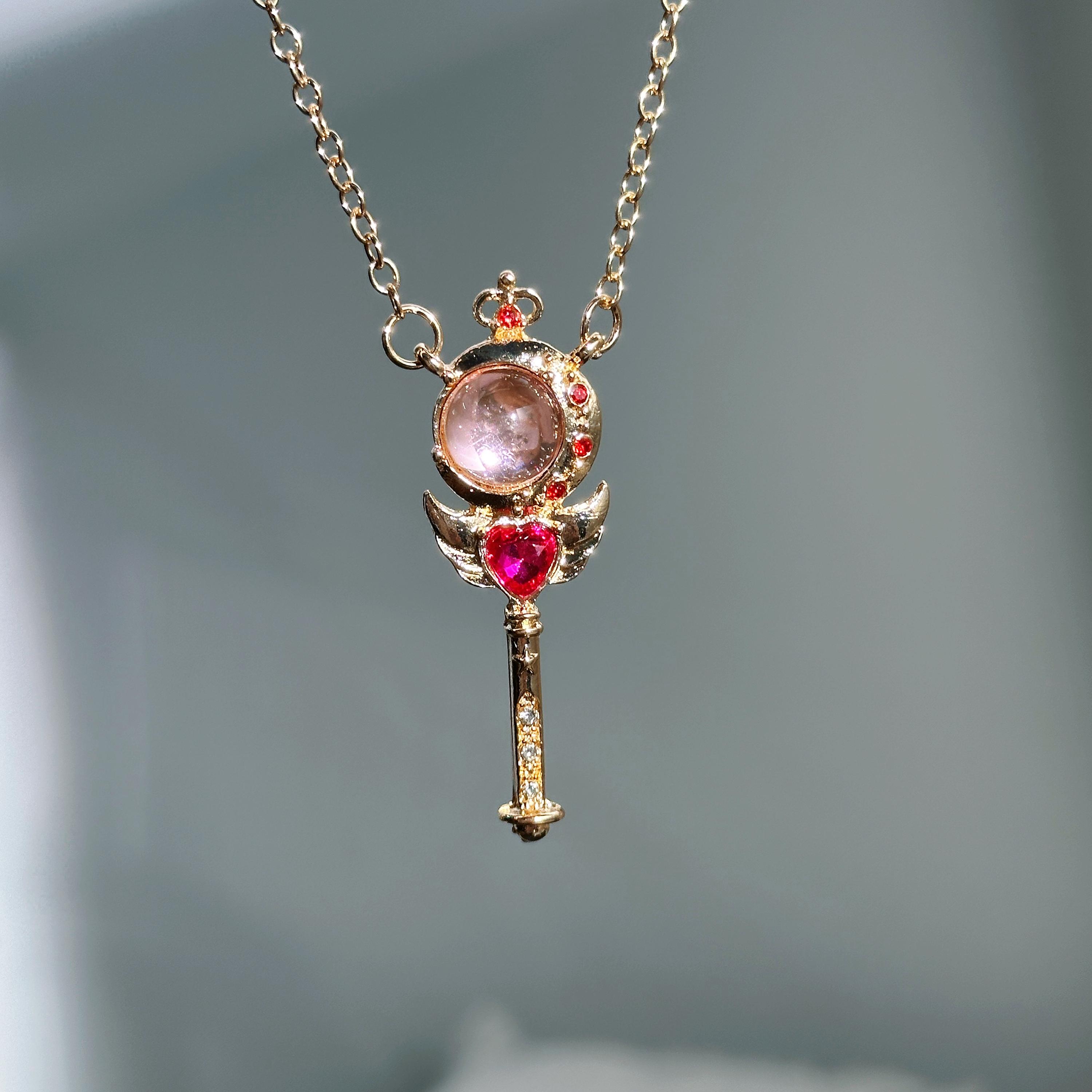 Cardcaptor Sakura カードキャプターさくらcosplay Necklace,love Transformation Magic ...