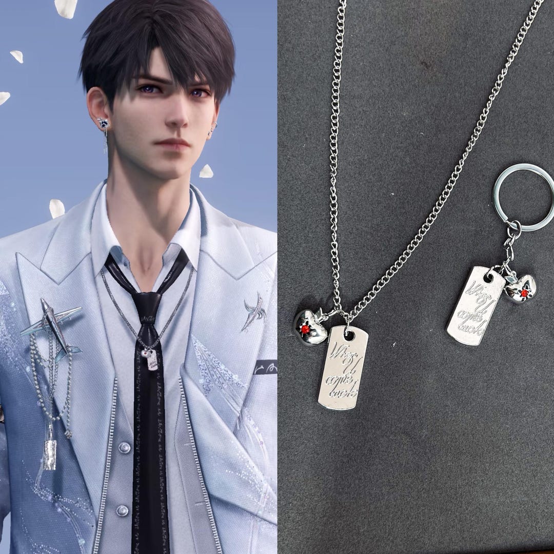 Love and Deepspace Caleb When U Come Back Pendant, Caleb Necklace,caleb ...