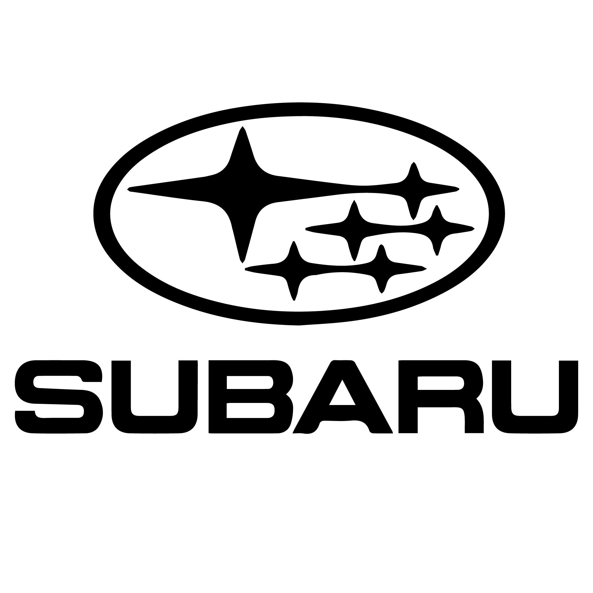 Subaru emblem sticker store