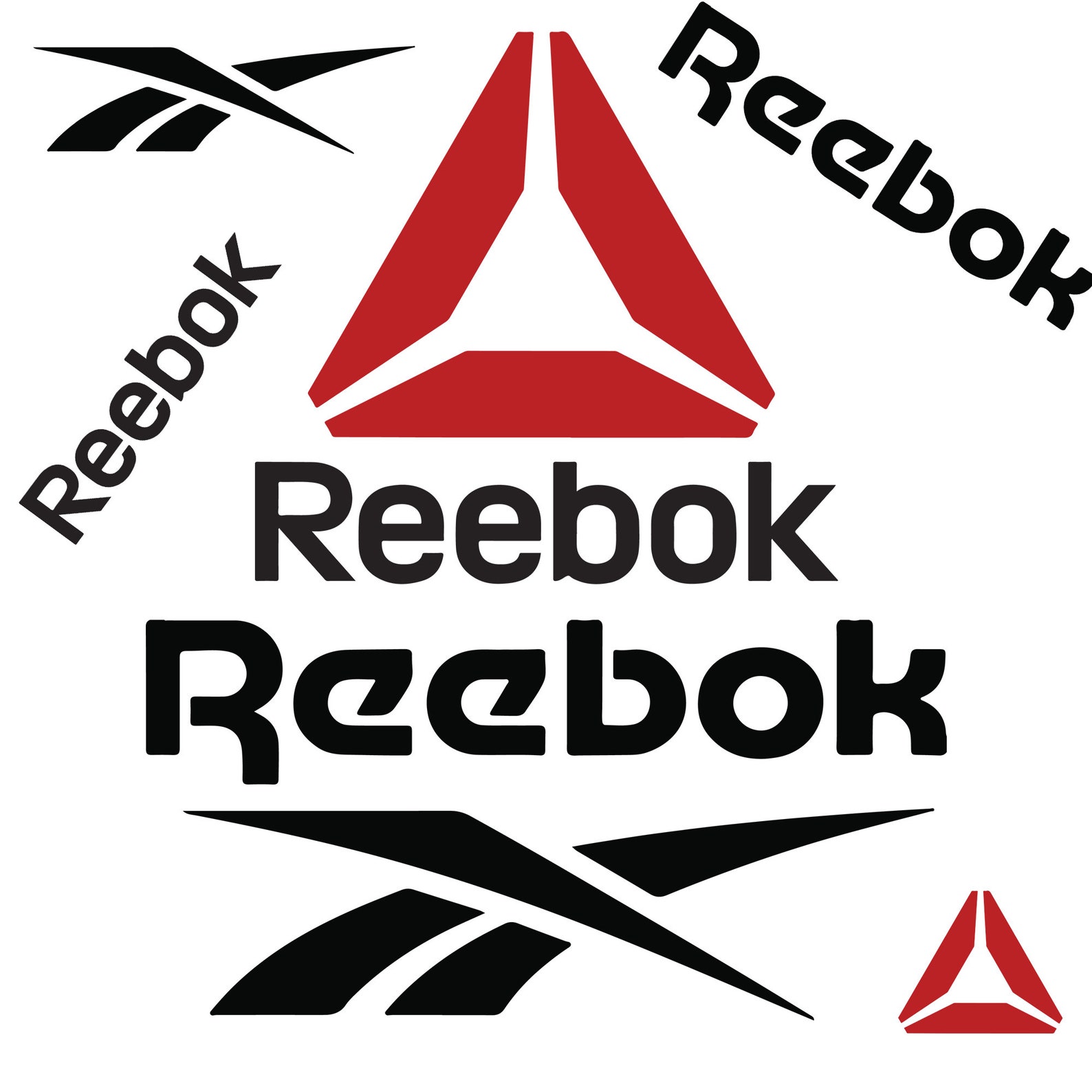 Reebok SVG File,bundle Layered SVG, Cricut, Cut Files, Layered Digital ...
