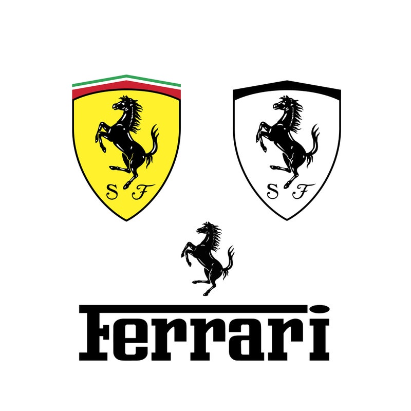 Ferrari Png Bundle - Etsy